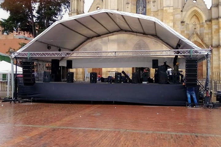 Alquiler de tarimas - Produccione El Sol