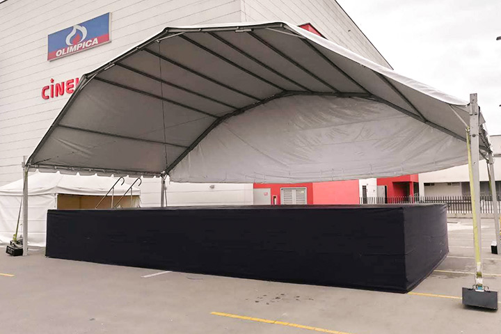 Alquiler de tarimas - Produccione El Sol