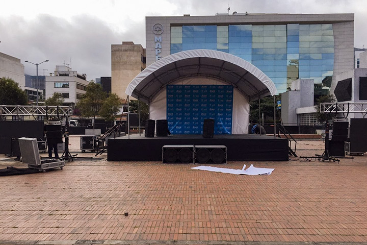 Alquiler de tarimas - Produccione El Sol